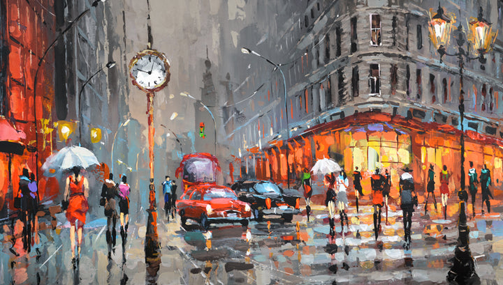 Cityscape & Streetscape Prints and Paintings - Dmitry Spiros Gallery